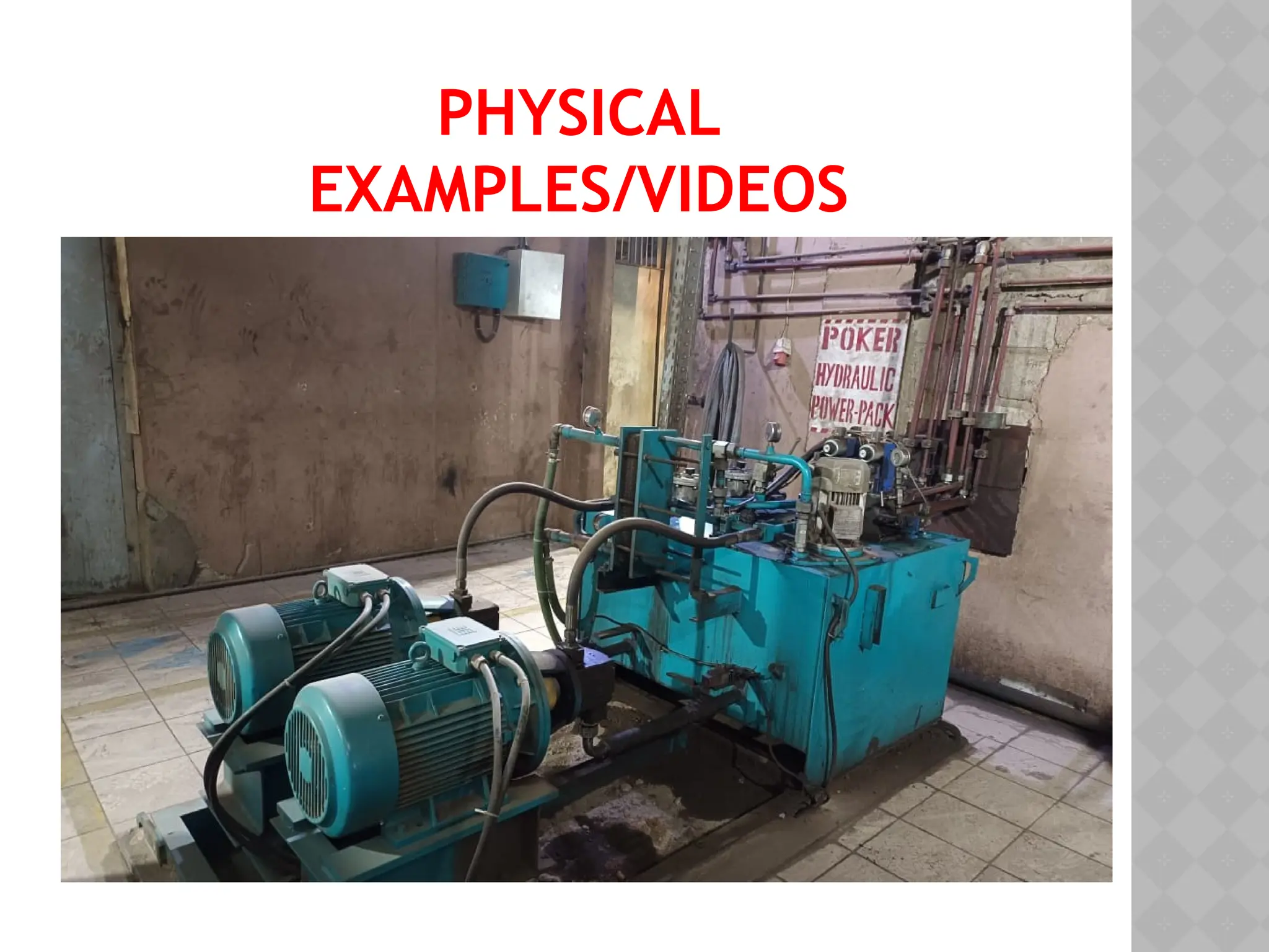 Basic Hydraulics and principles of hydraulic valves.pptx