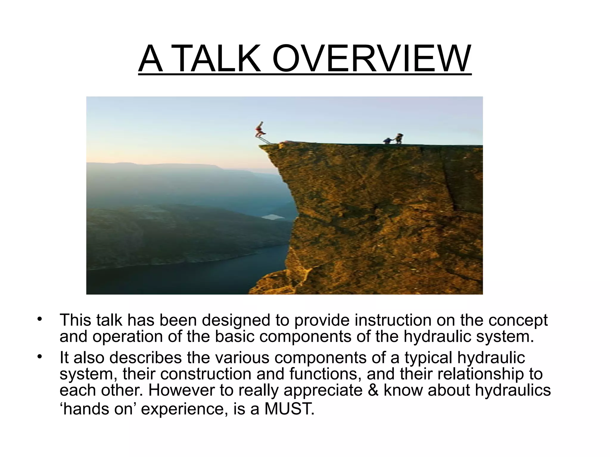 Basic hydraulics | PPT