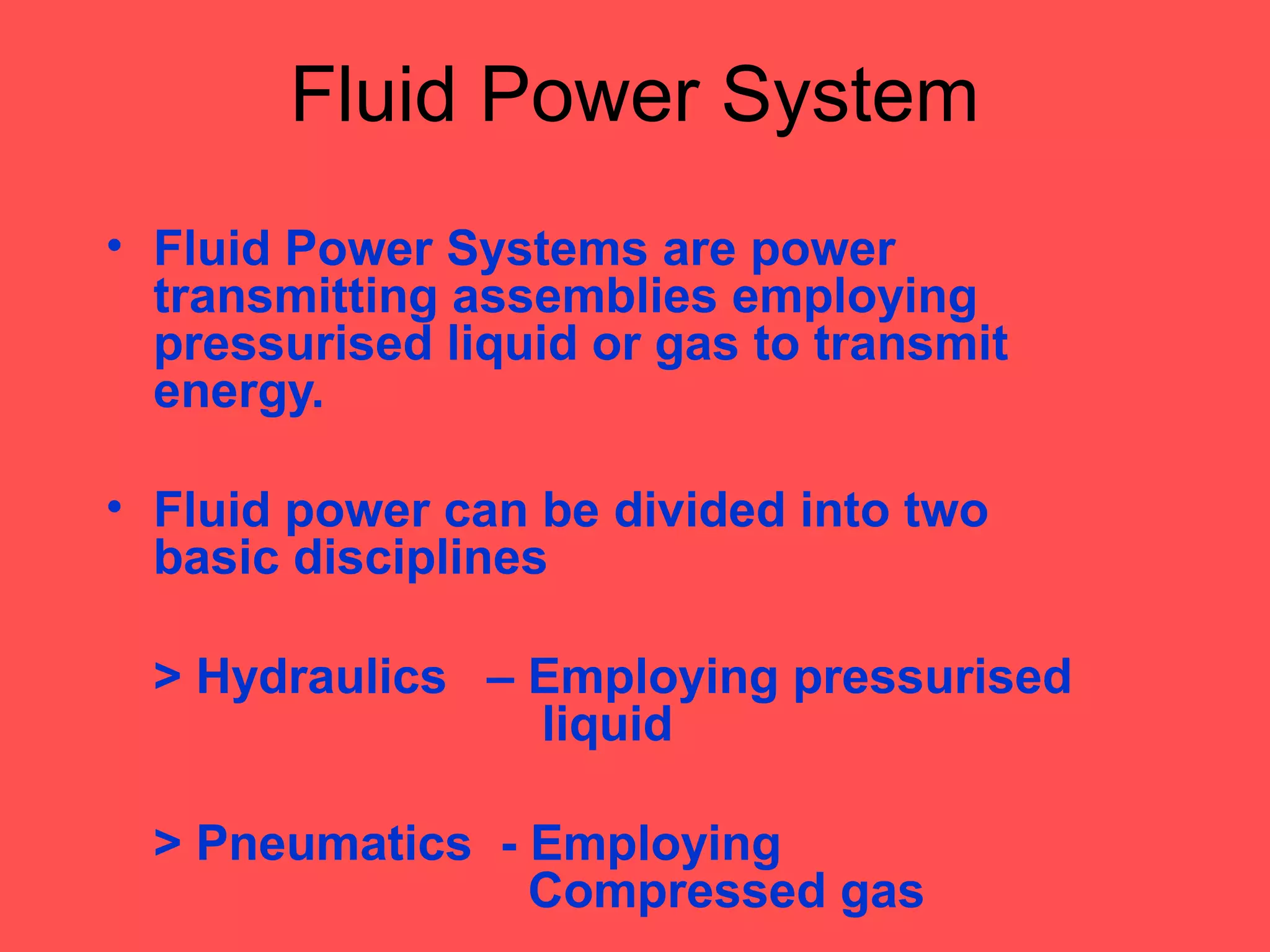 Basic hydraulics | PPT
