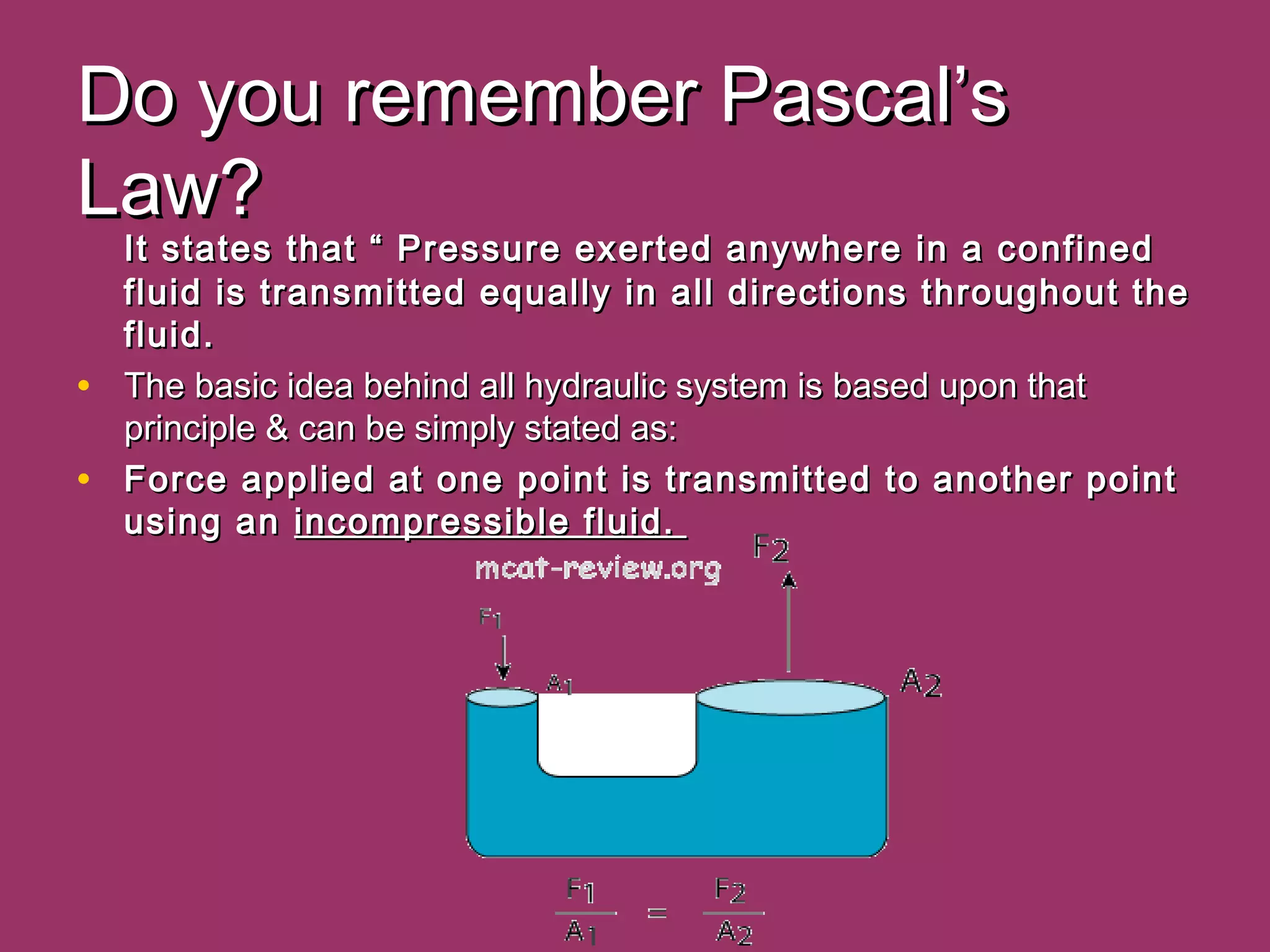 Basic hydraulics | PPT