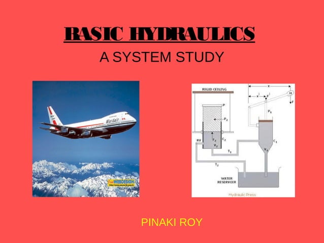 Basic hydraulics | PPT | Physics | Science