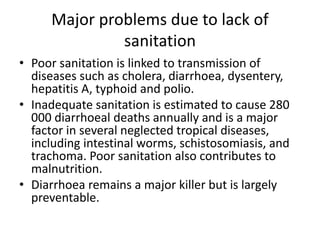 Basic hygiene and sanitation | PPTX