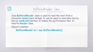 Basic i/o & file handling in java | PDF