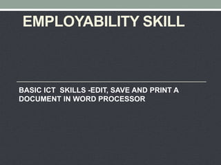 Basic ICT skills. 2.pptx