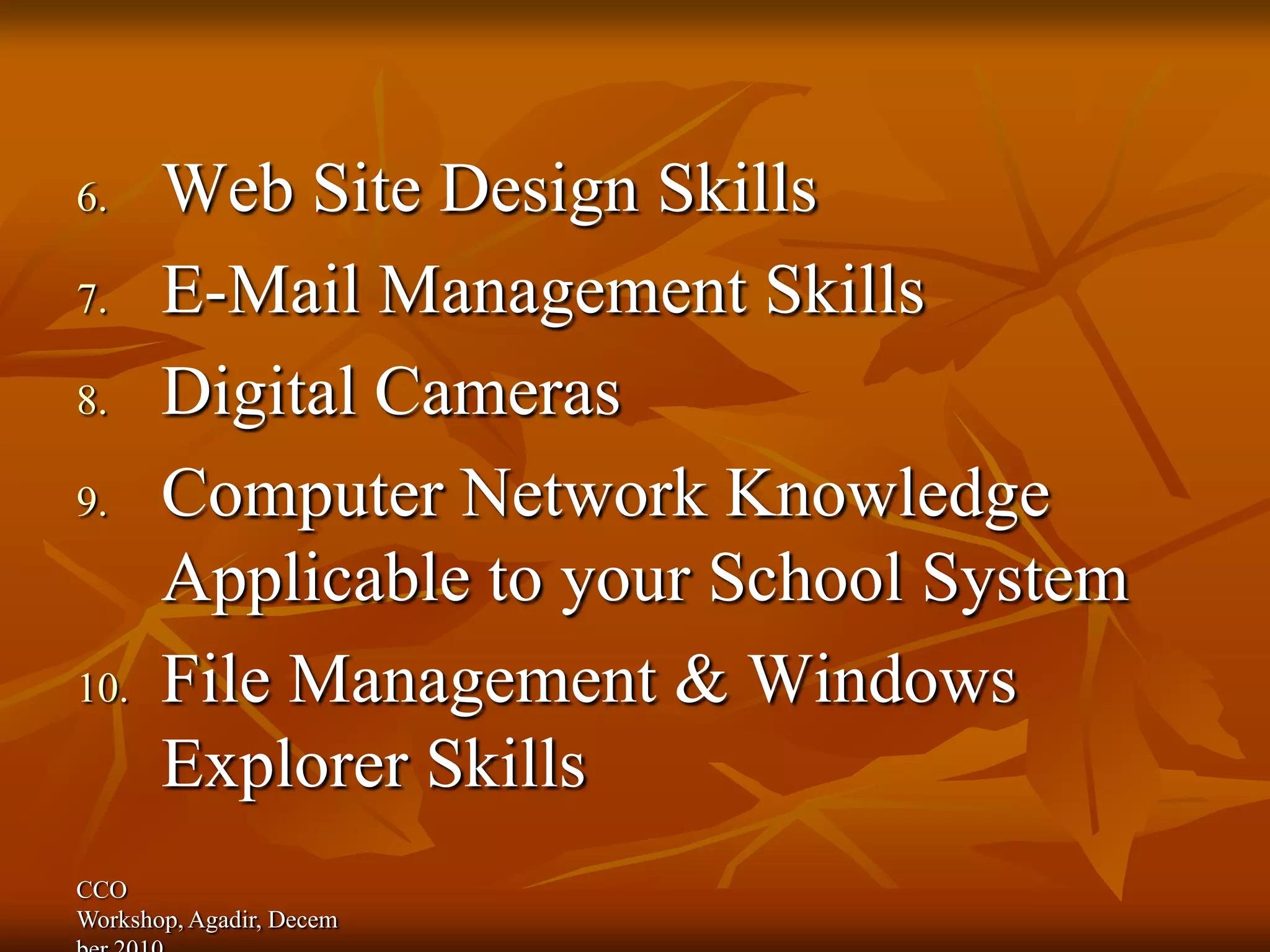 Basic ict skillsccodec10 | PPT