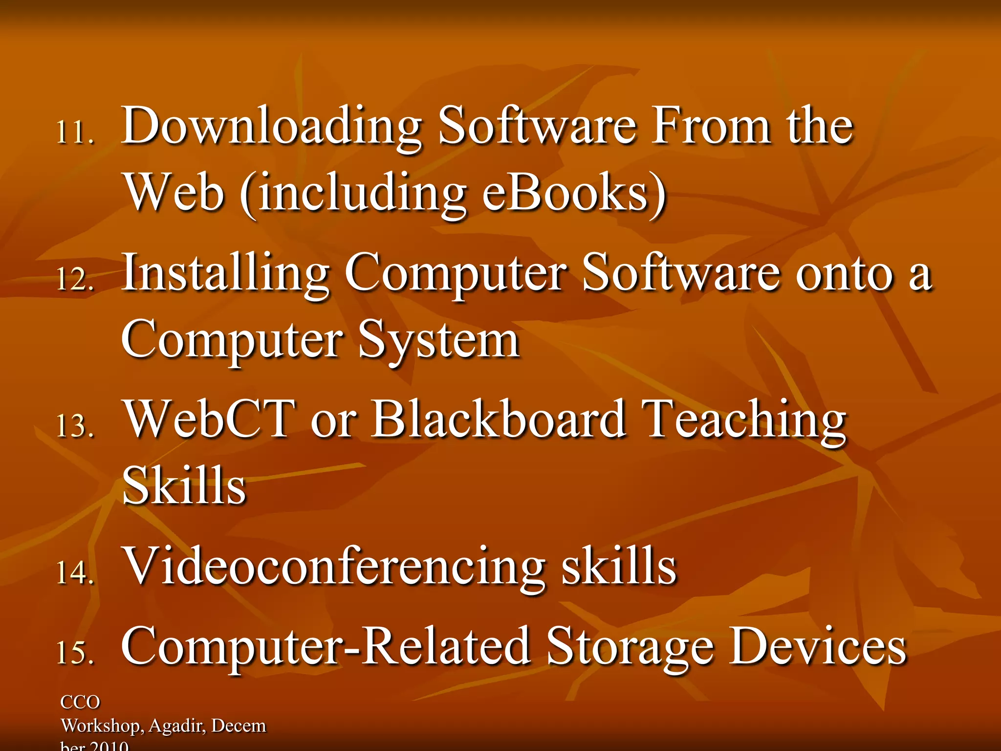 Basic ict skillsccodec10 | PPT