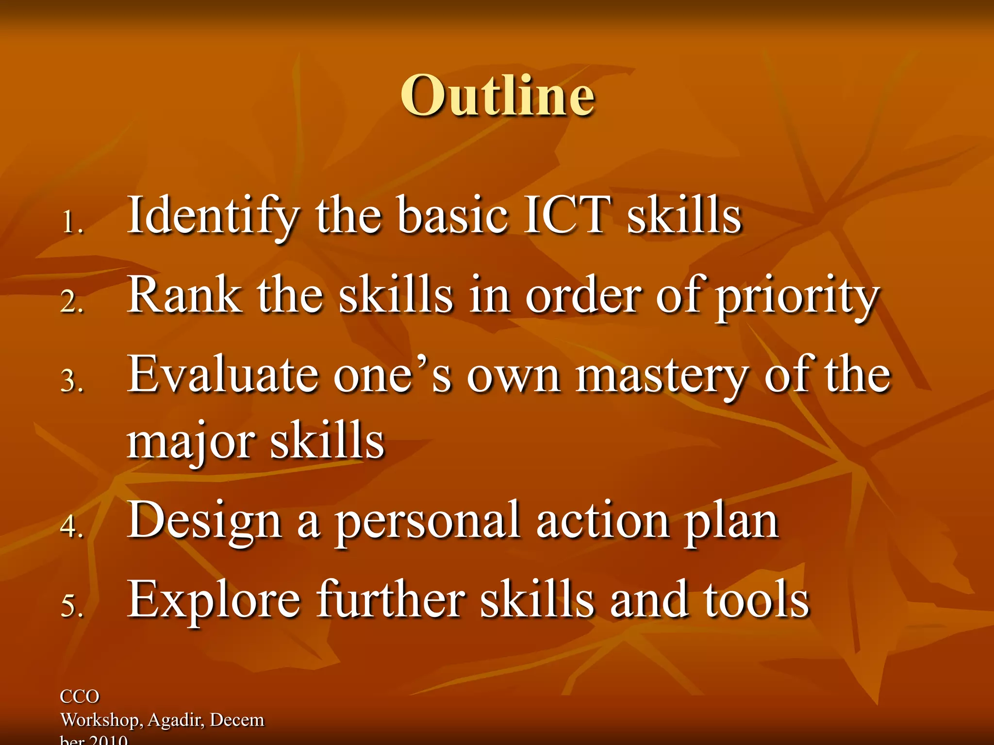 Basic ict skillsccodec10 | PPTX