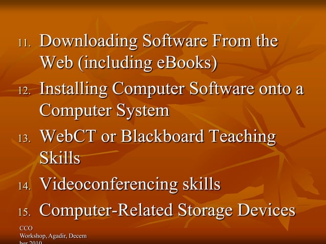 Basic ict skillsccodec10 | PPT