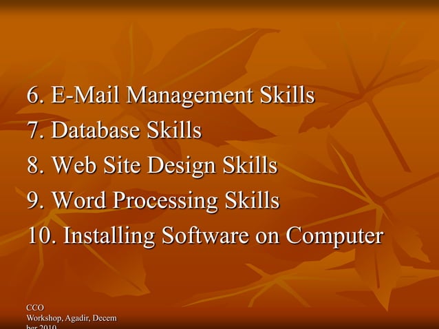 Basic ict skillsccodec10 | PPT