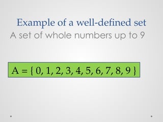 Basic Ideas of Set - Mathematics 7 .pptx