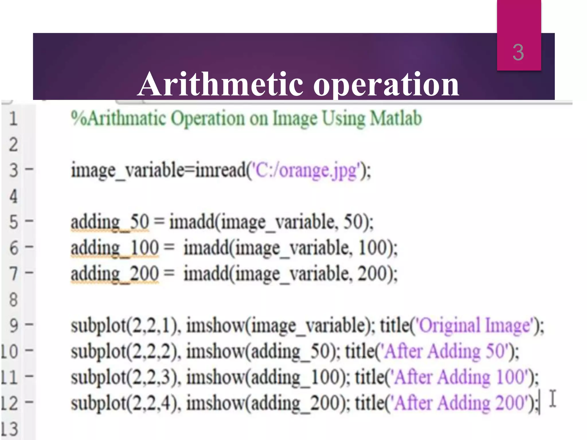 Basic image operation | PPTX