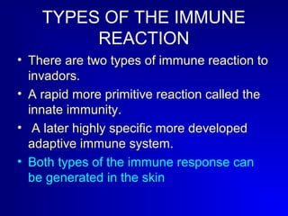 Basic immunology from the dermatologic point of view (2) | PPT