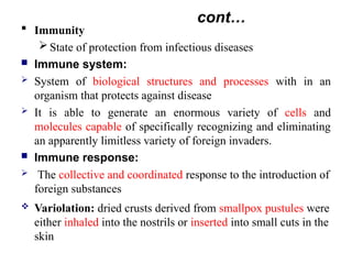 Basic Immunology nures.pptx immunology | PPTX