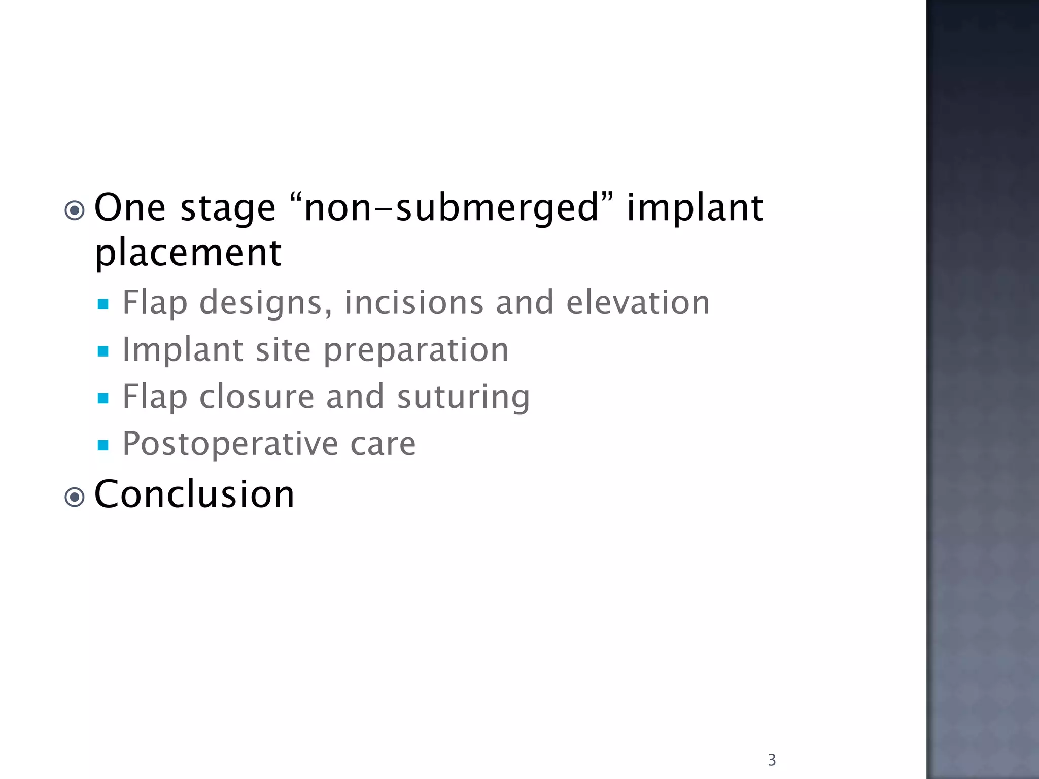 Basic implant surgery | PPTX