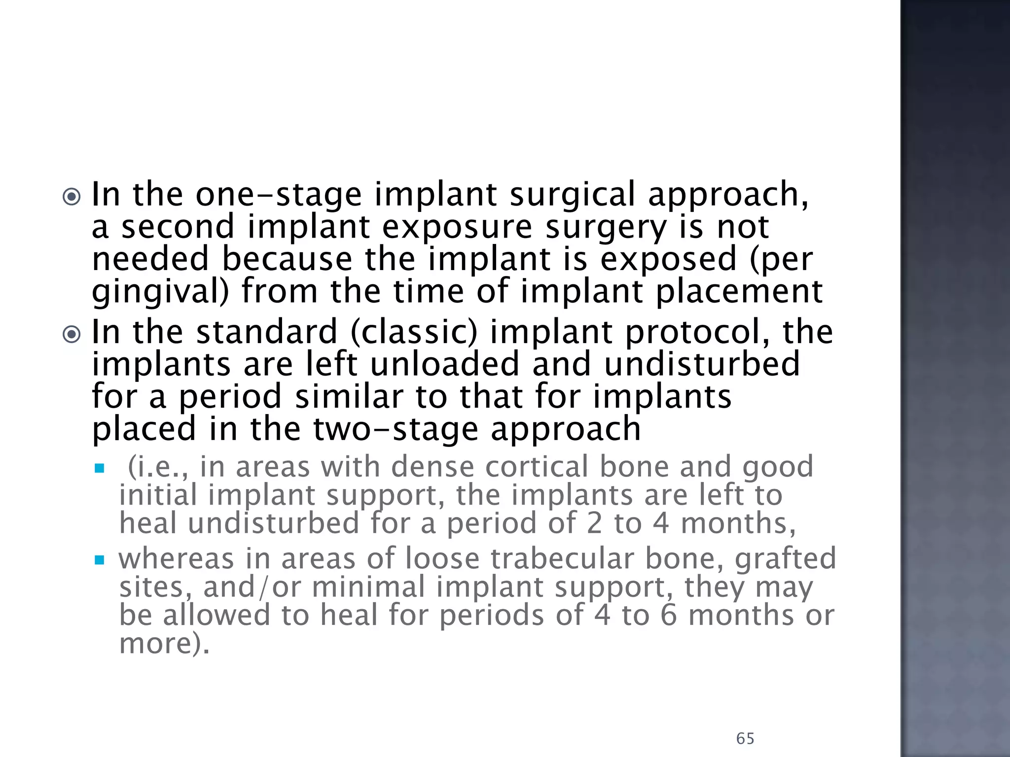 Basic implant surgery | PPTX