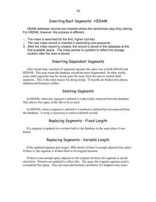 Basic IMS For Applications | DOC | Databases | Computer Software and Applications