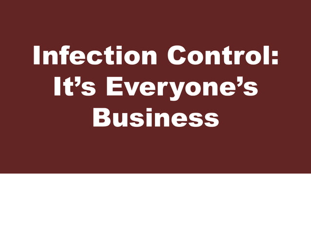Basic infection control prevention 30 march 2020 | PPT | Free Download