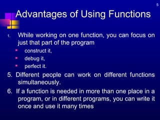 Basic information of function in cpu | PPT