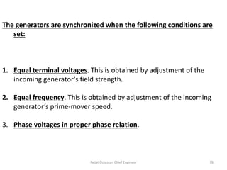 Basic information on electricity, marine electricity, alternators and ...