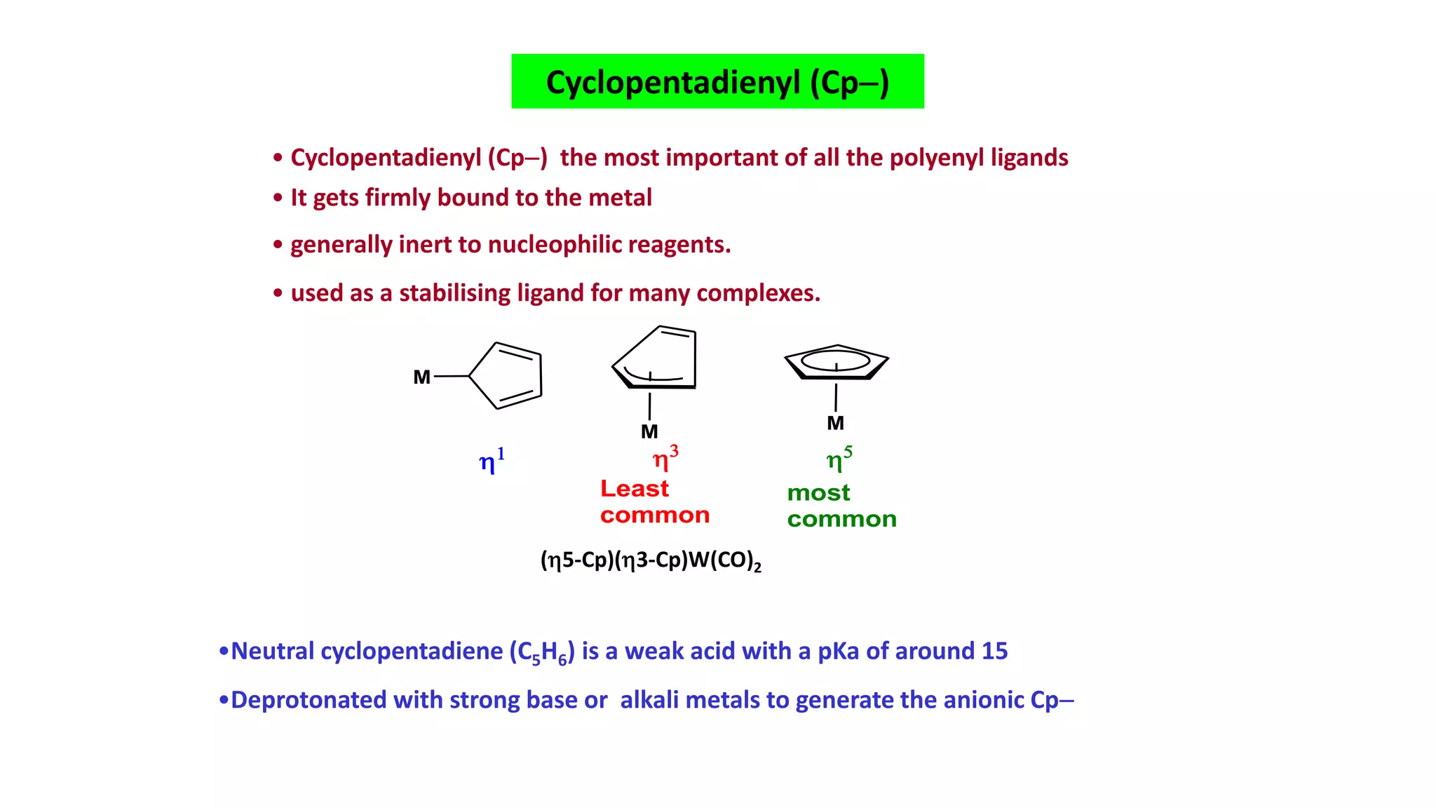 Basic inorganic chemistry part 2 organometallic chemistry | PPTX