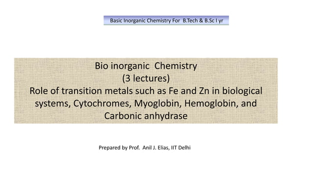 Basic Inorganic chemistry part 3 Bioinorganic chemistry (1).pptx
