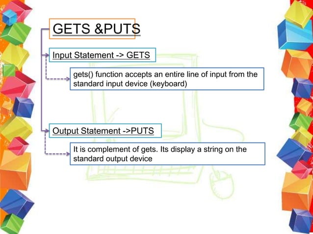 Basic Input and Output | PPTX | Programming Languages | Computing