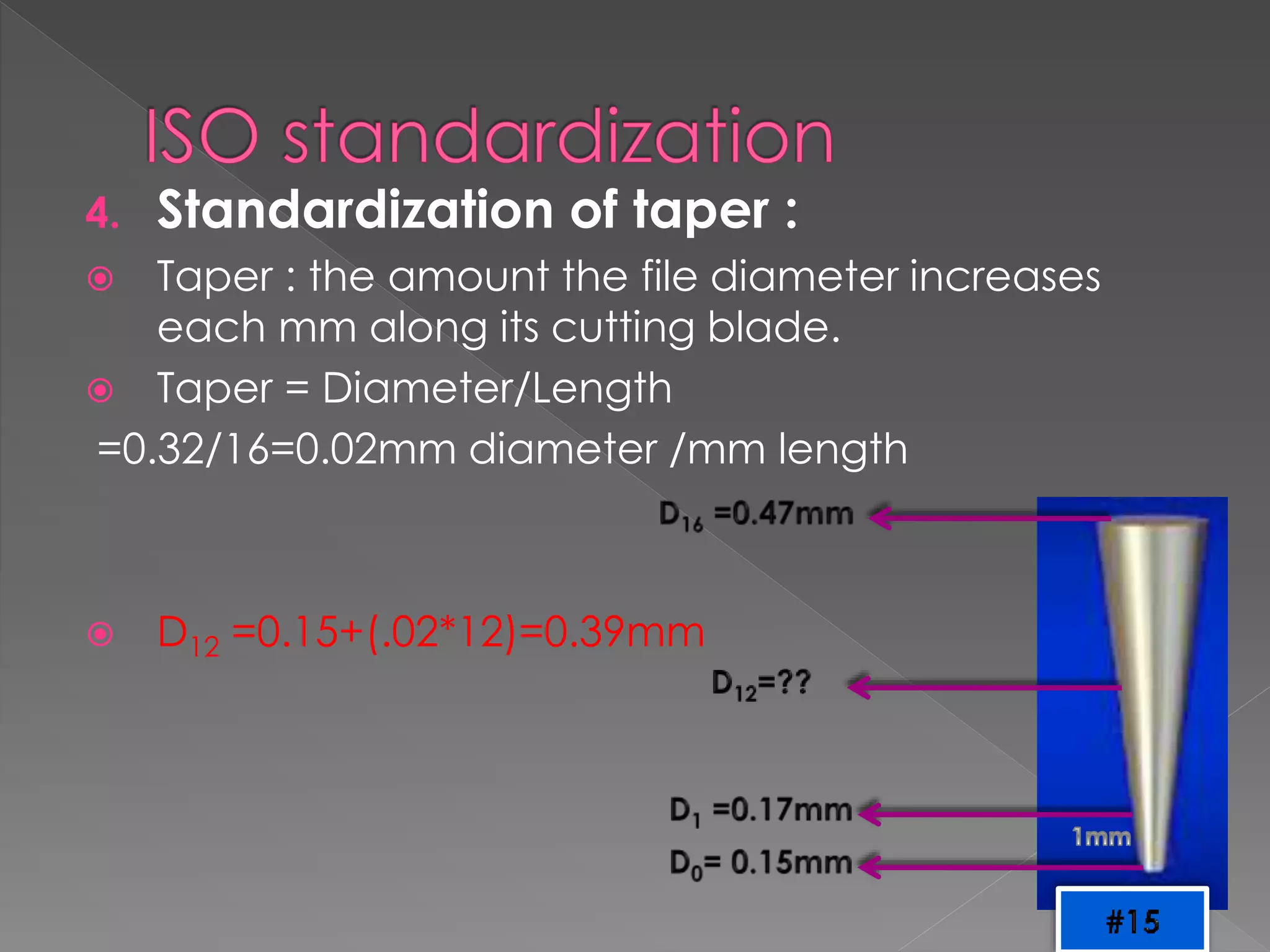 Basic endodontics instruments its use in cleaning and shapeing | PPTX ...