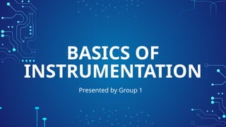 basic instrumentation.pptxfffggvdjsdjdjj | PPTX