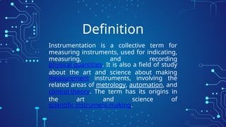 basic instrumentation.pptxfffggvdjsdjdjj | PPTX