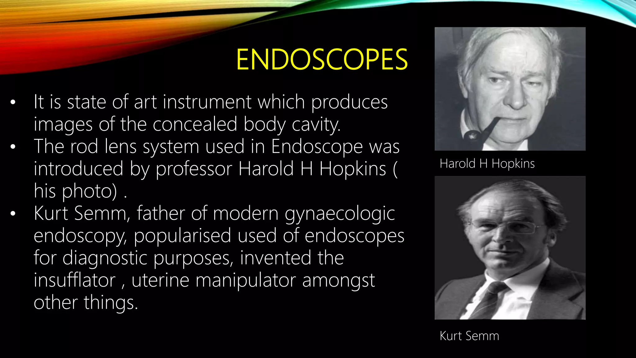 Basic instrumentation in endoscopy | PPTX