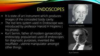 Basic instrumentation in endoscopy | PPTX
