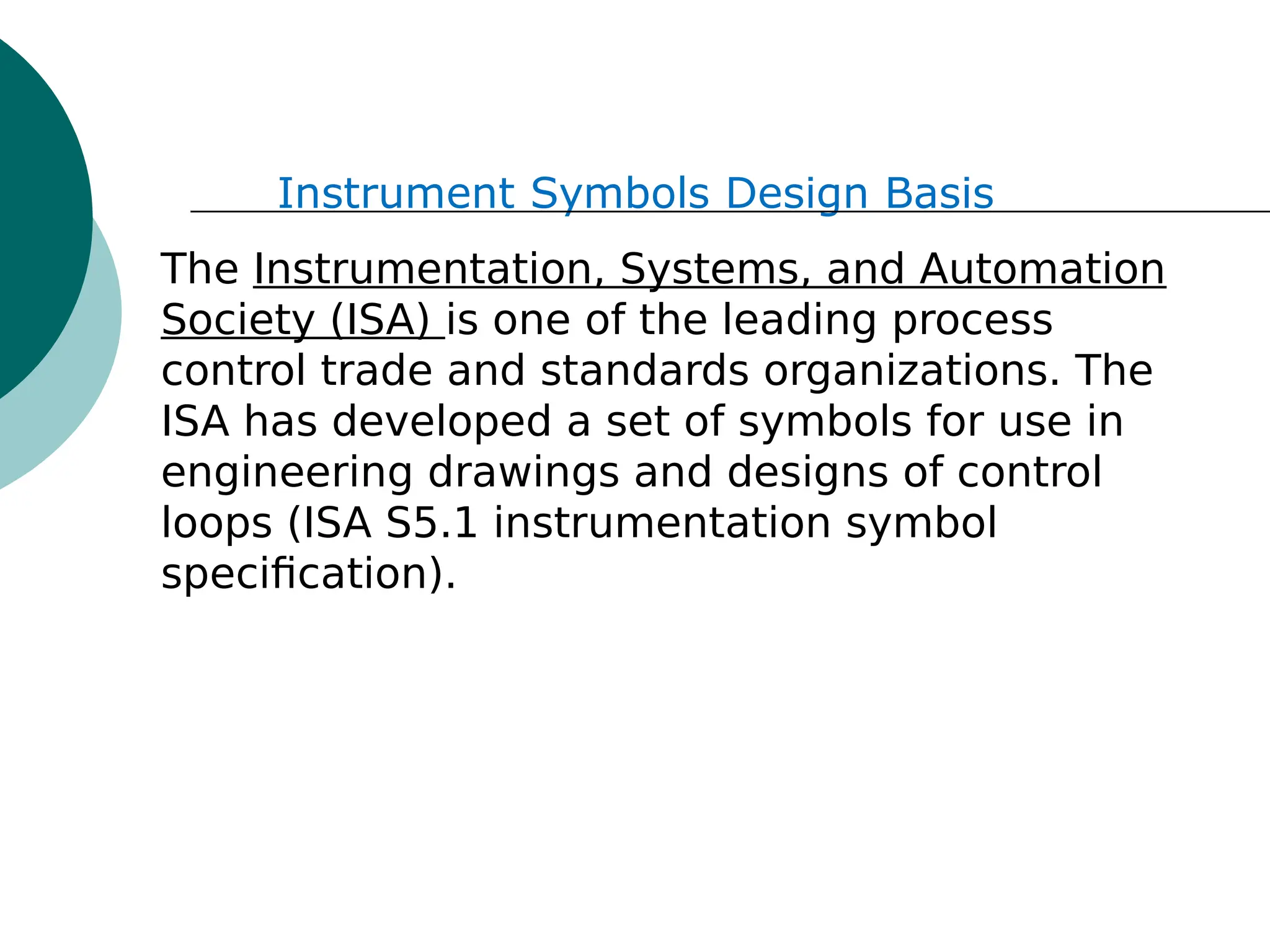 Basic Instrumentation Symbols | P&ID | PFD | Gaurav Singh Rajput | PDF
