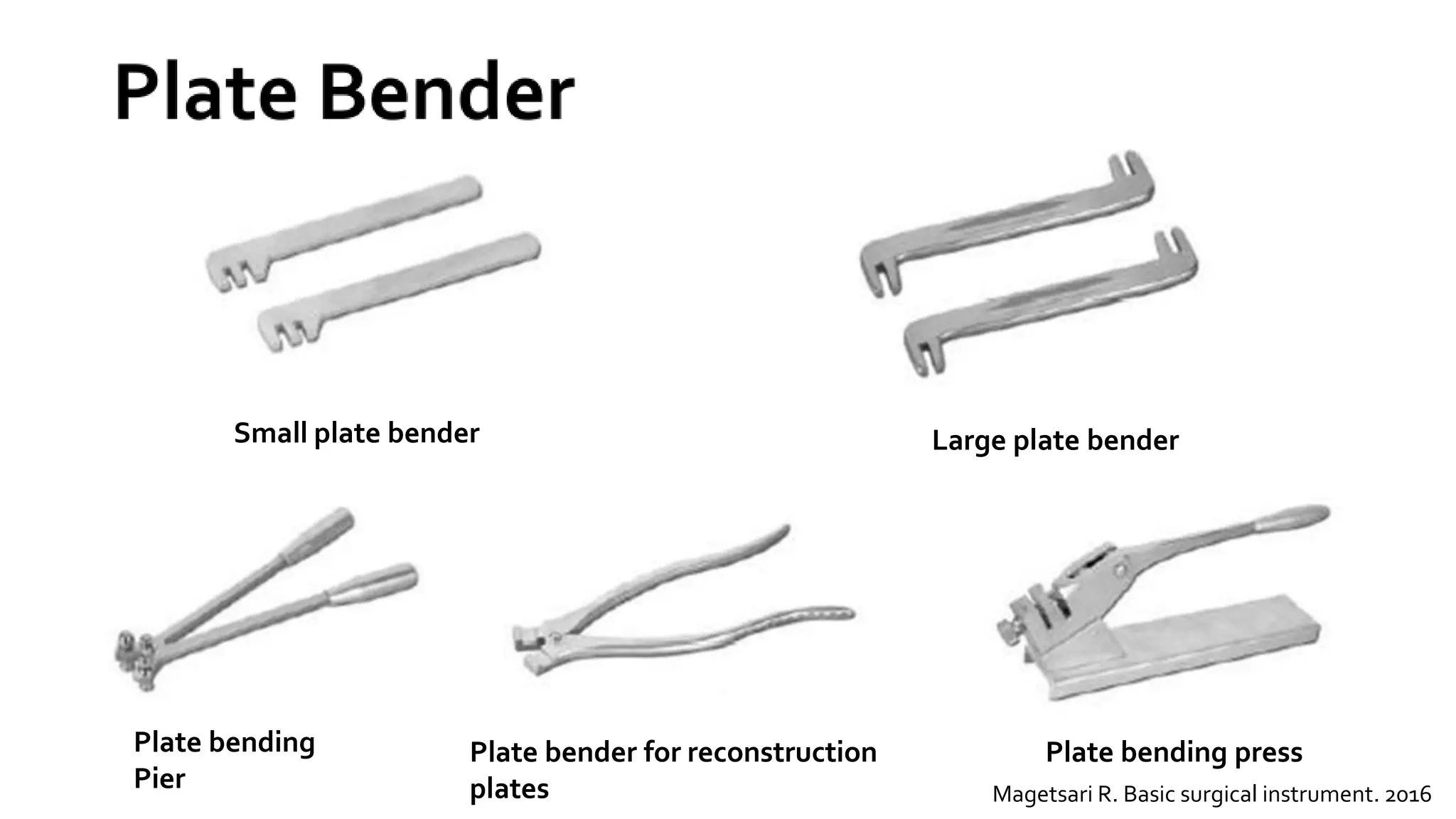 Basic instrument in orthopaedic surgery re | PPTX