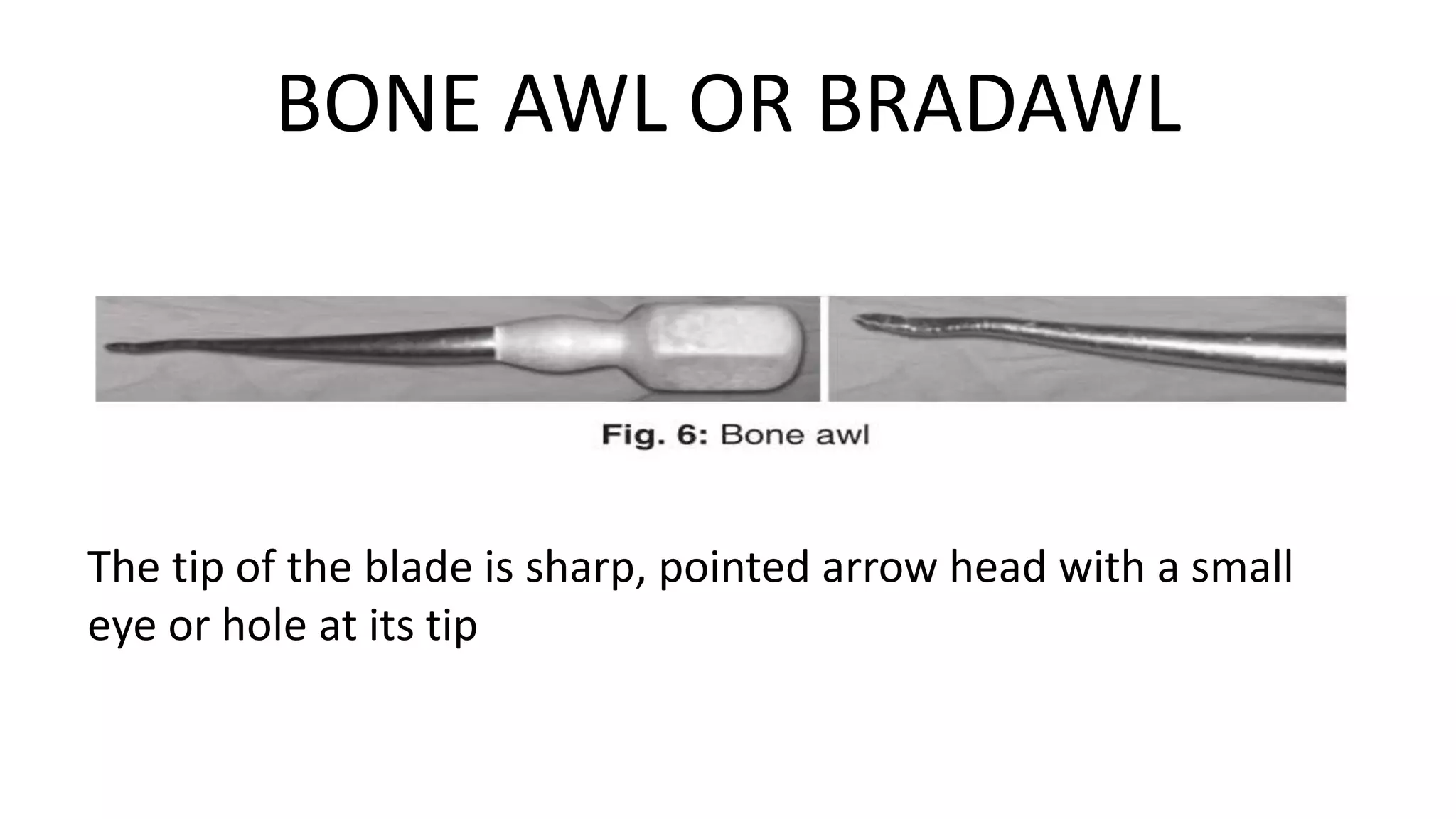 Basic instrument in orthopaedic surgery re | PPTX