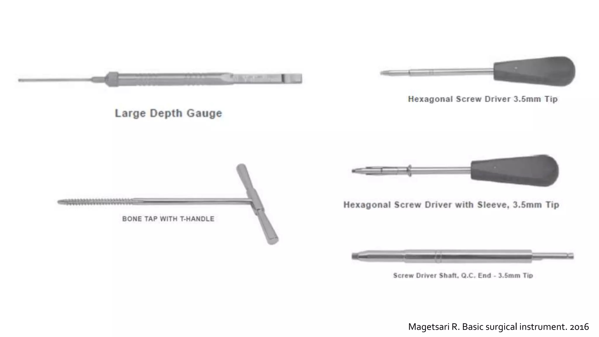 Basic instrument in orthopaedic surgery re | PPTX