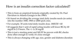 Basic Insulin Pumping | PPTX