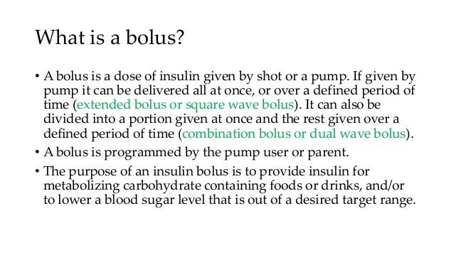 Basic Insulin Pumping