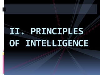 Basic intelligence | PPTX