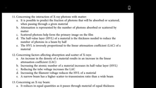 Basic Interaction Between X-Rays & Matter.pptx | Physics | Science