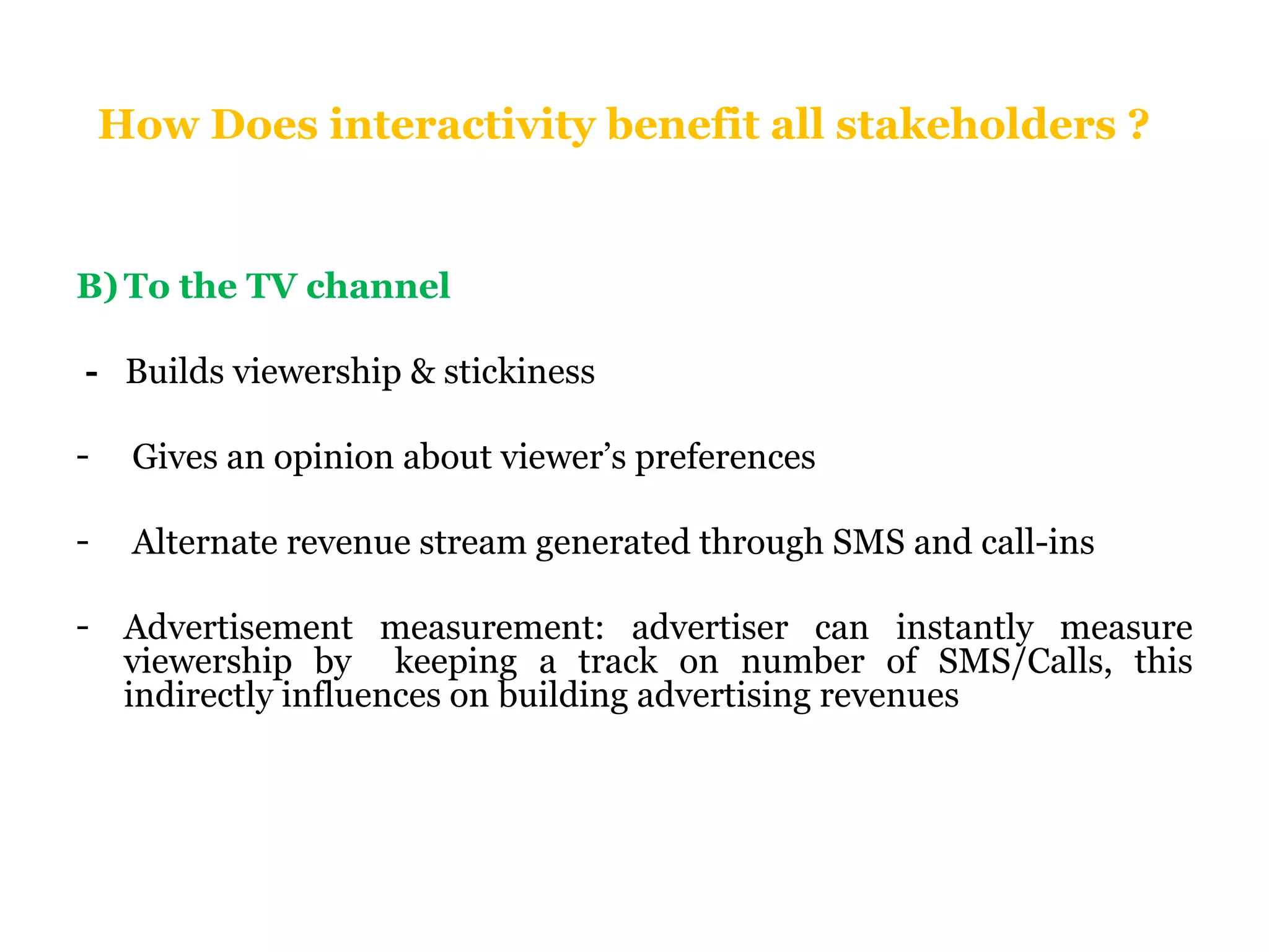 Interactive Television | PPT