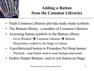 Basic interactivity - buttons-actions-sounds (Tutorial V).ppt | Digital ...