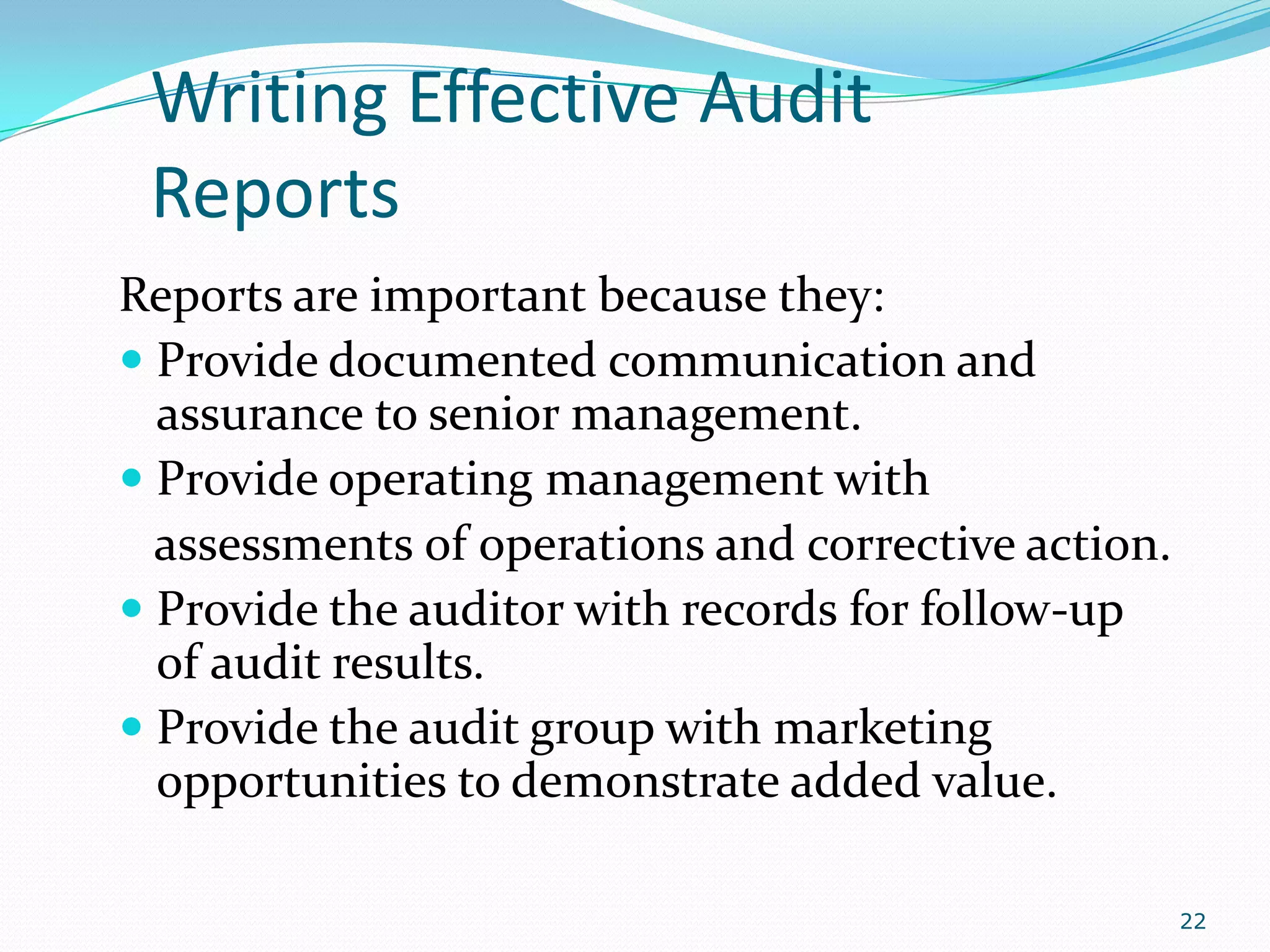 Basic Internal Auditing Presentation | PPTX