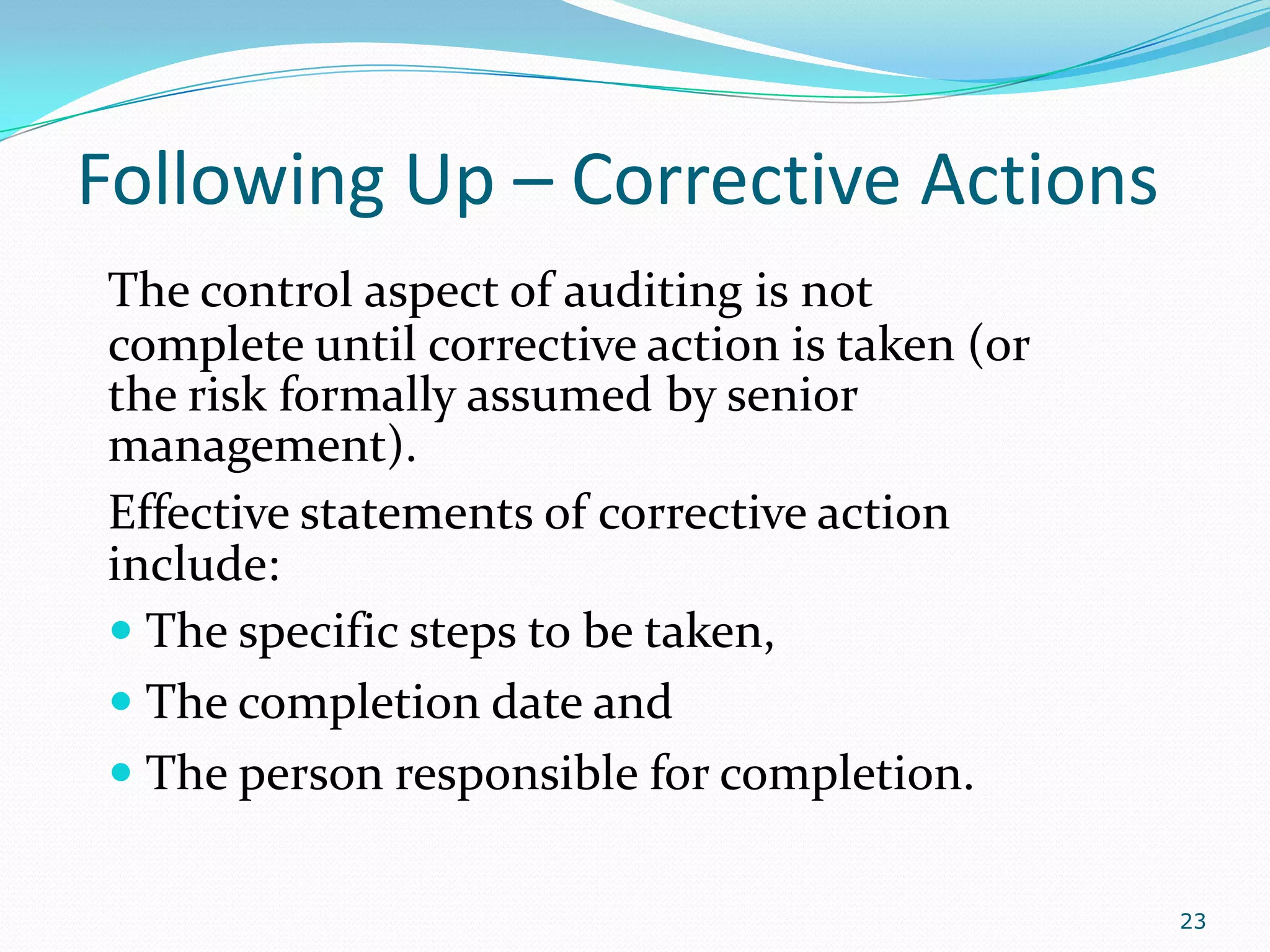 Basic Internal Auditing Presentation | PPTX