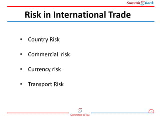Basics of International Trade Unit 1 | PPT