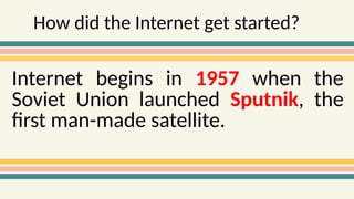 BASIC INTERNET TERMINOLOGIES. CREATIVE TECHNOLOGY LESSONpptx | PPTX