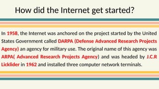 BASIC INTERNET TERMINOLOGIES. CREATIVE TECHNOLOGY LESSONpptx | PPTX