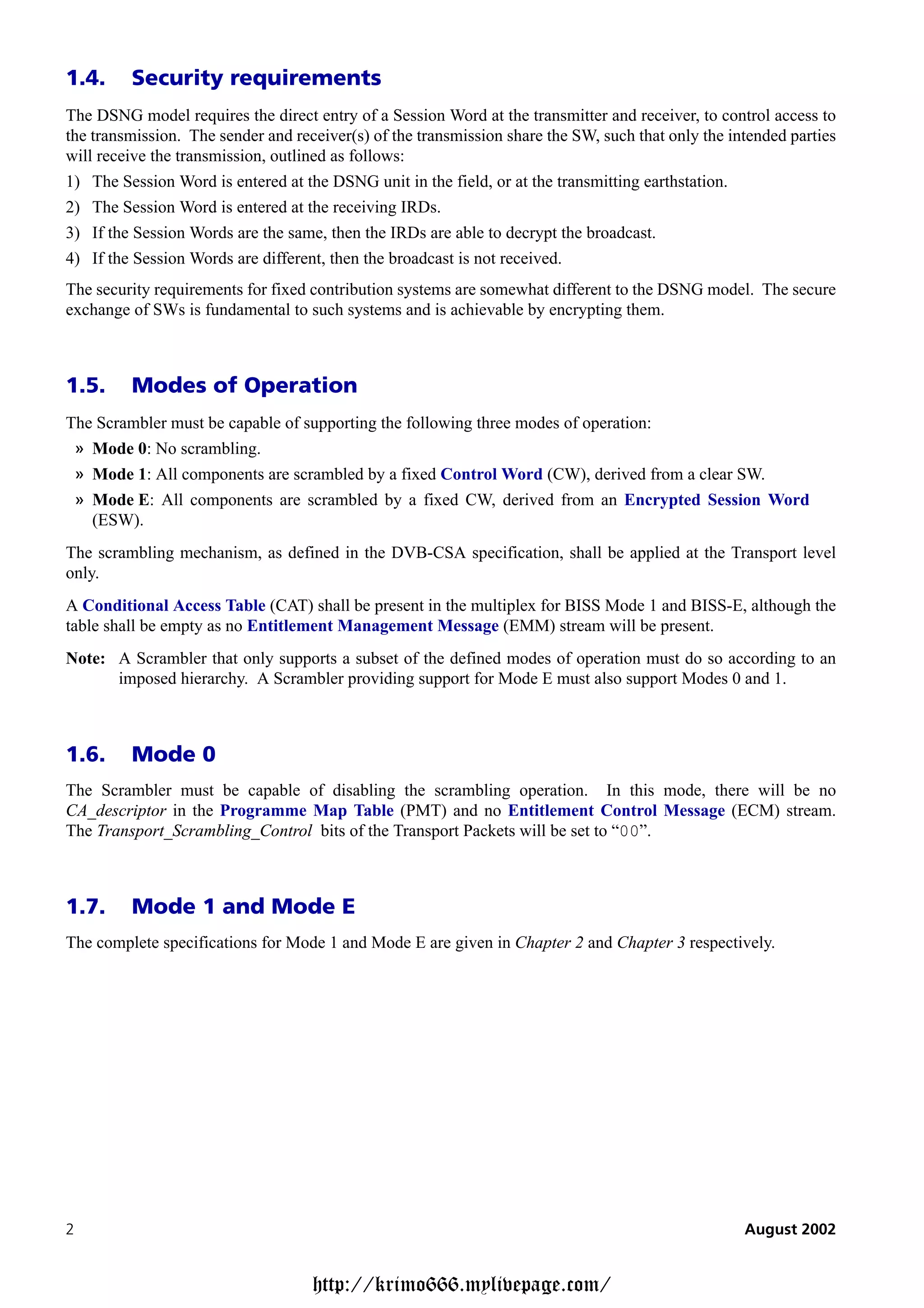 Basic Interoperable Scrambling System | PDF