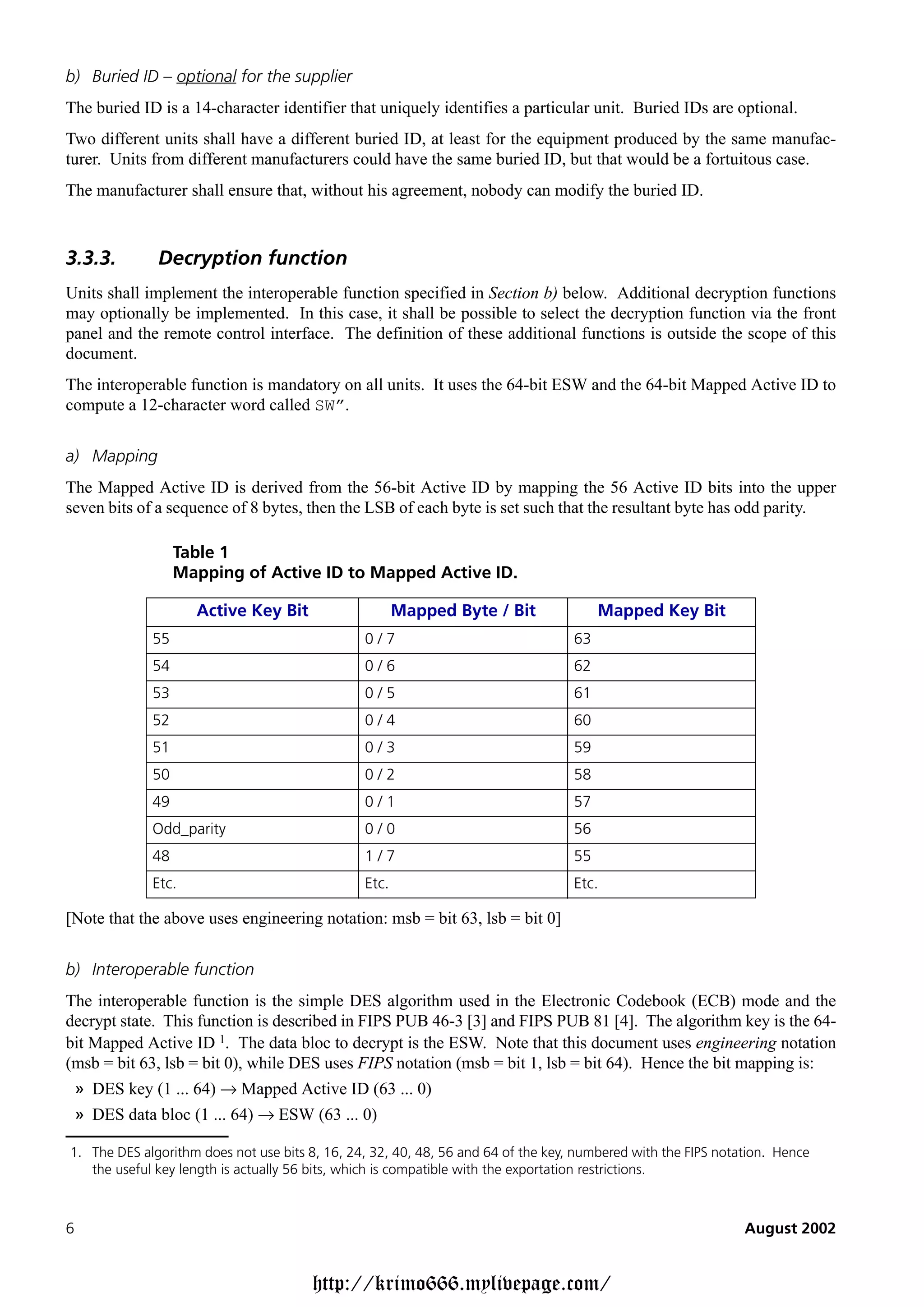 Basic Interoperable Scrambling System | PDF