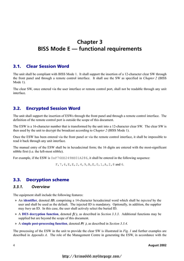 Basic Interoperable Scrambling System | PDF
