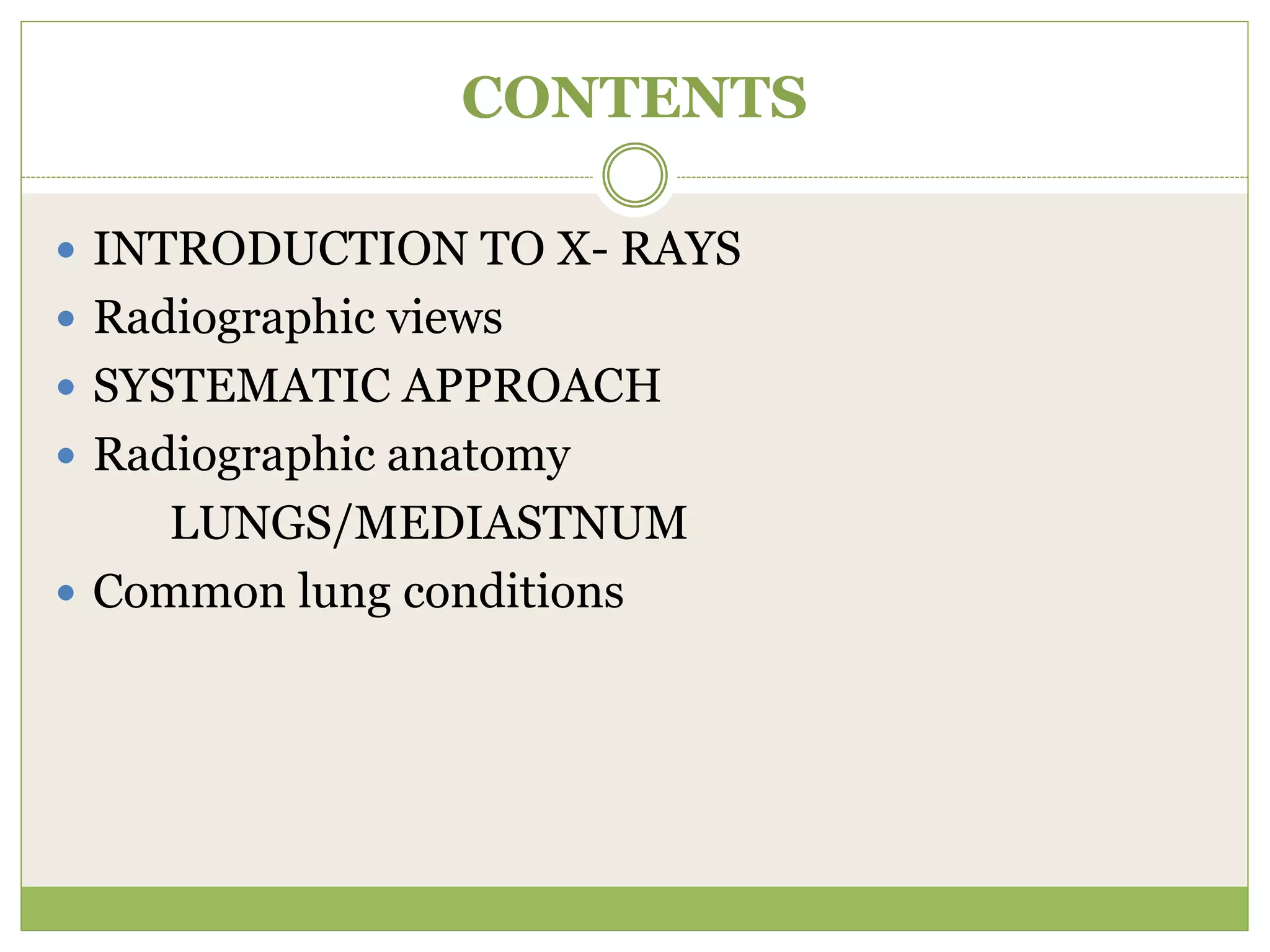 BASIC CHEST X-RAY INTERPRETATION | PPTX